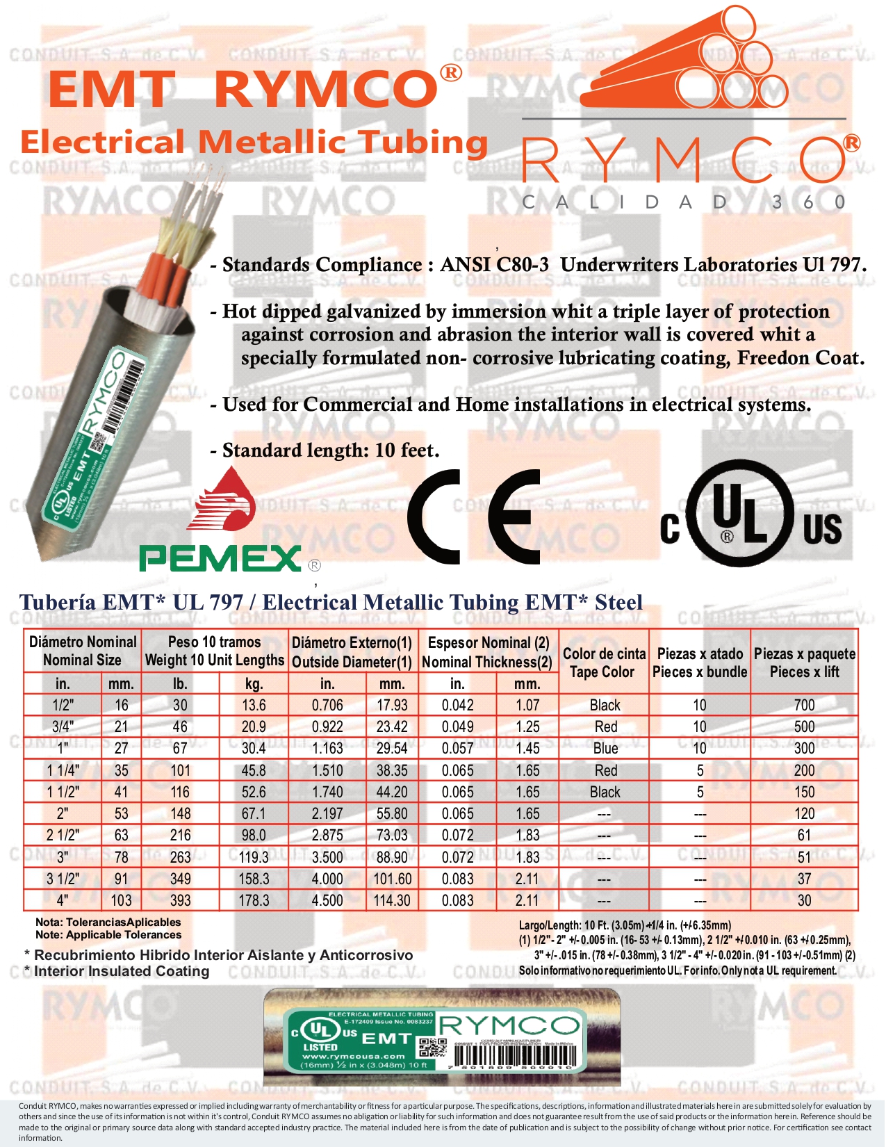 Rymco EMT conduit (specs)_img